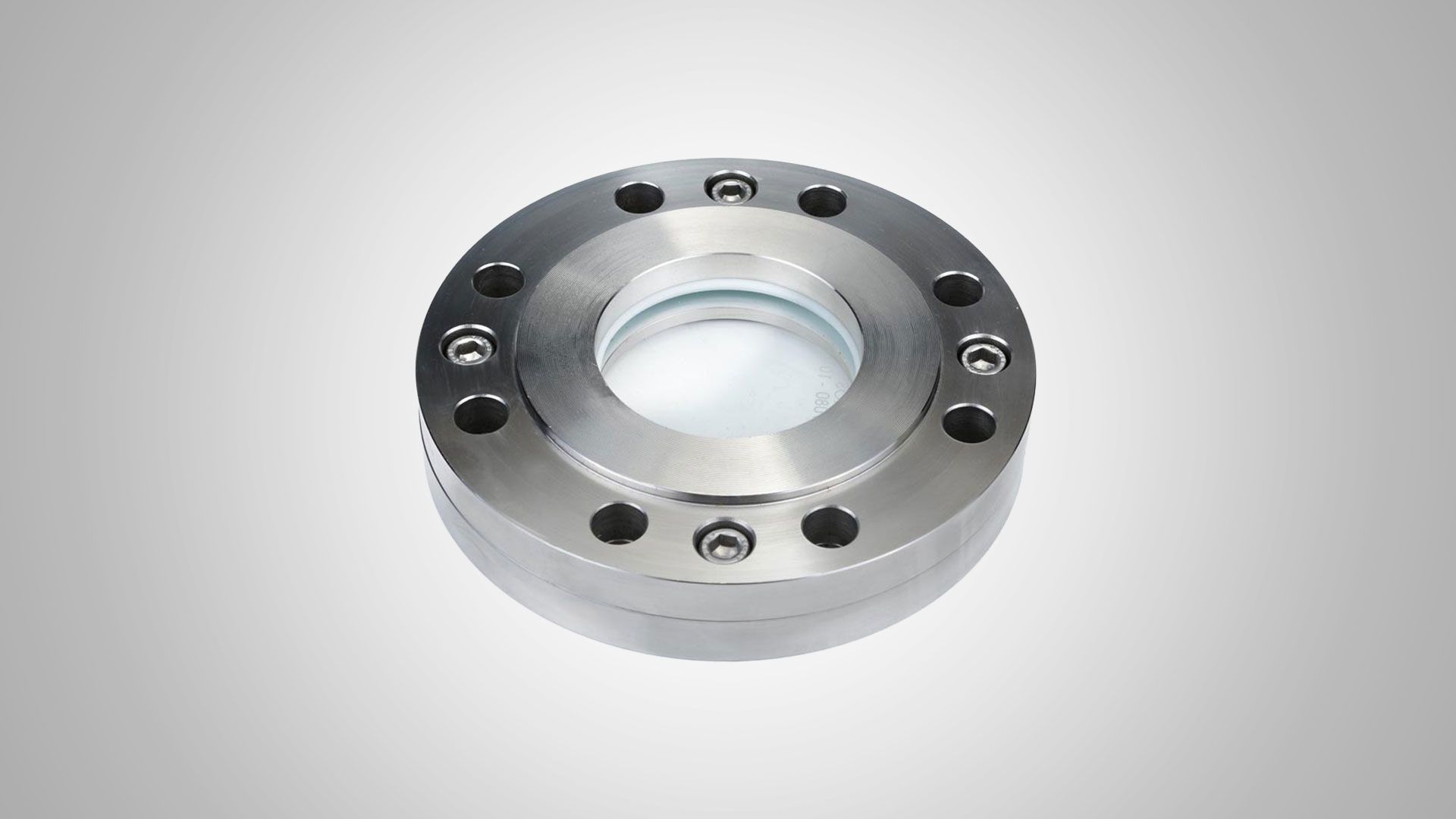 DIN 28121 Circular Sight Glass Fitting - Bolt-On - Visilume Ltd